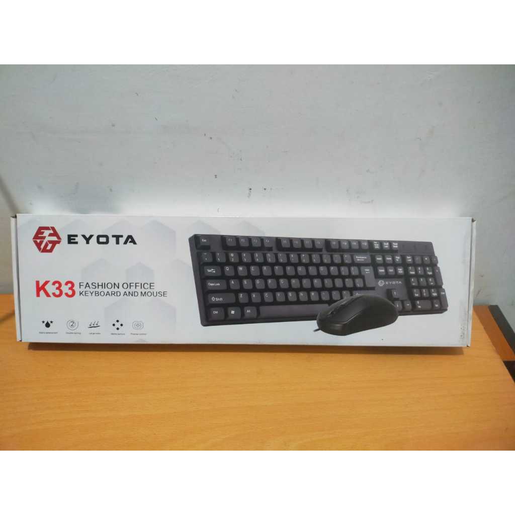 Jual Keyboard + Mouse Usb EYOTA Baru | Shopee Indonesia