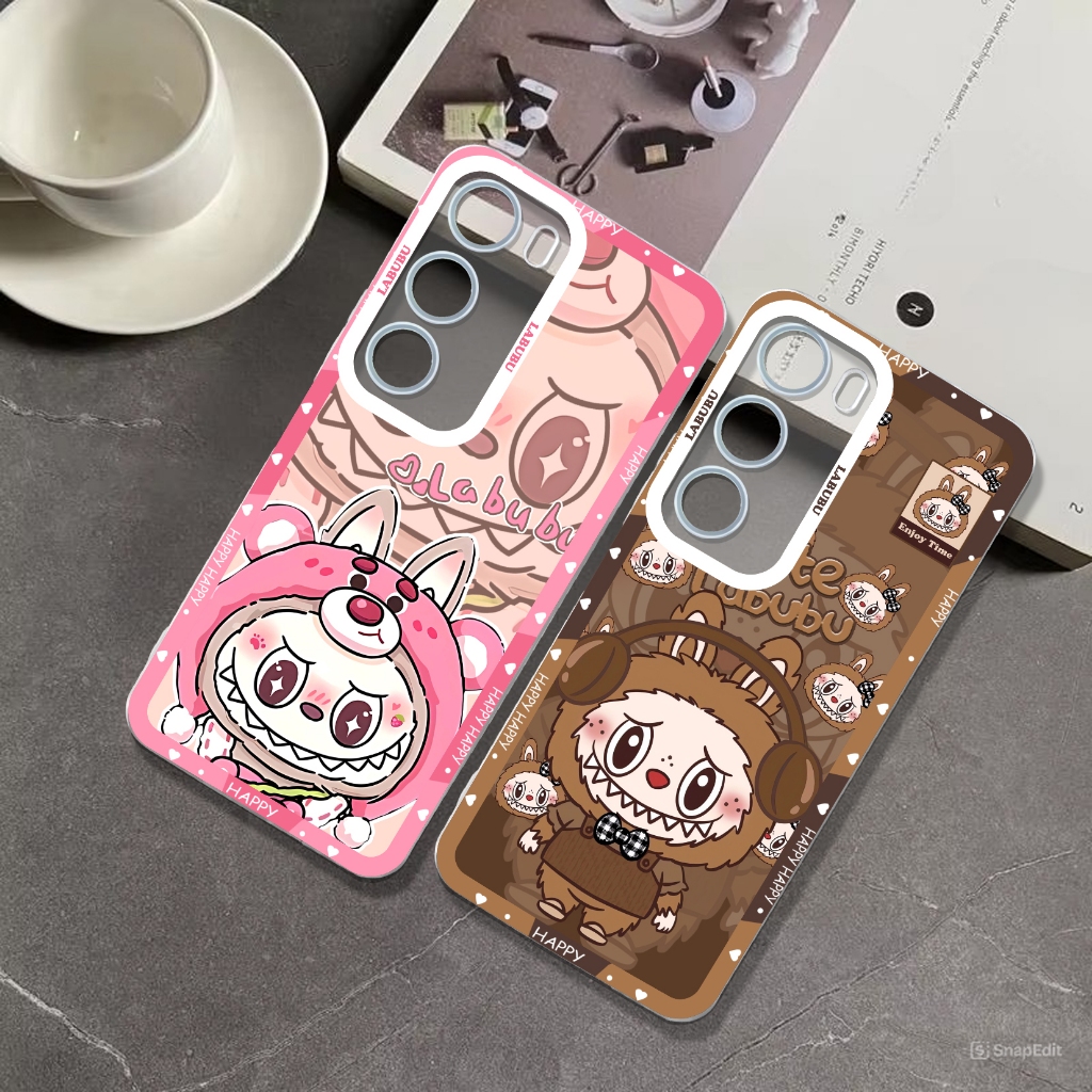 Jual Softcase Bening REALME C75 Casing Bening Tebal(MOTIF LABUBU)Case ...