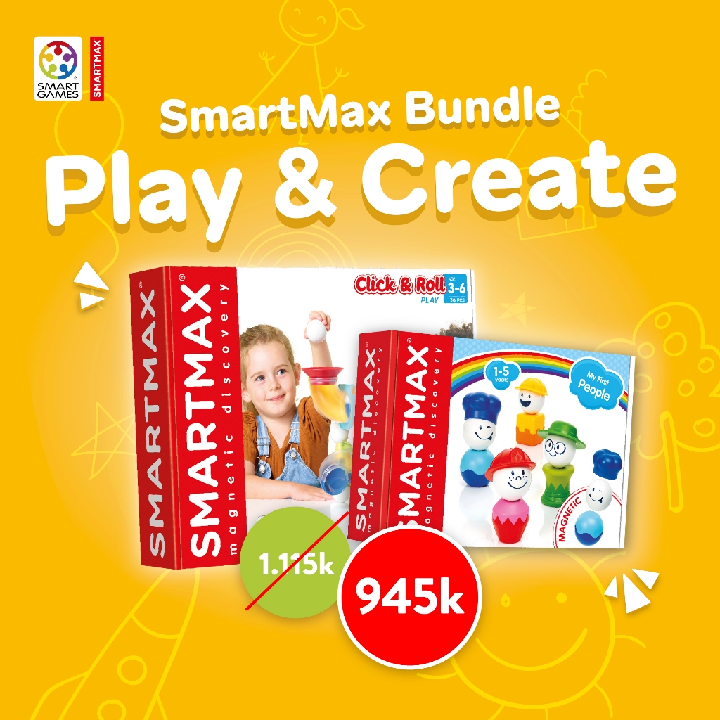Jual SmartMax Click and Roll and My First Bundling - Play&Create 7 | Shopee Indonesia