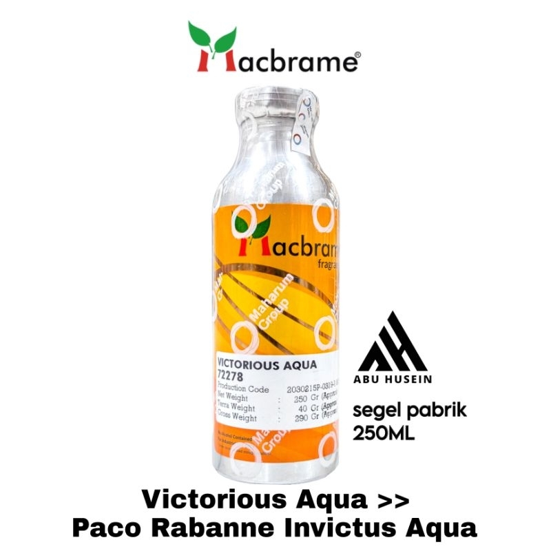 Jual VICTORIOUS AQUA // PACO RABANNE INVICTUS AQUA 250ML SEGEL PABRIK ...
