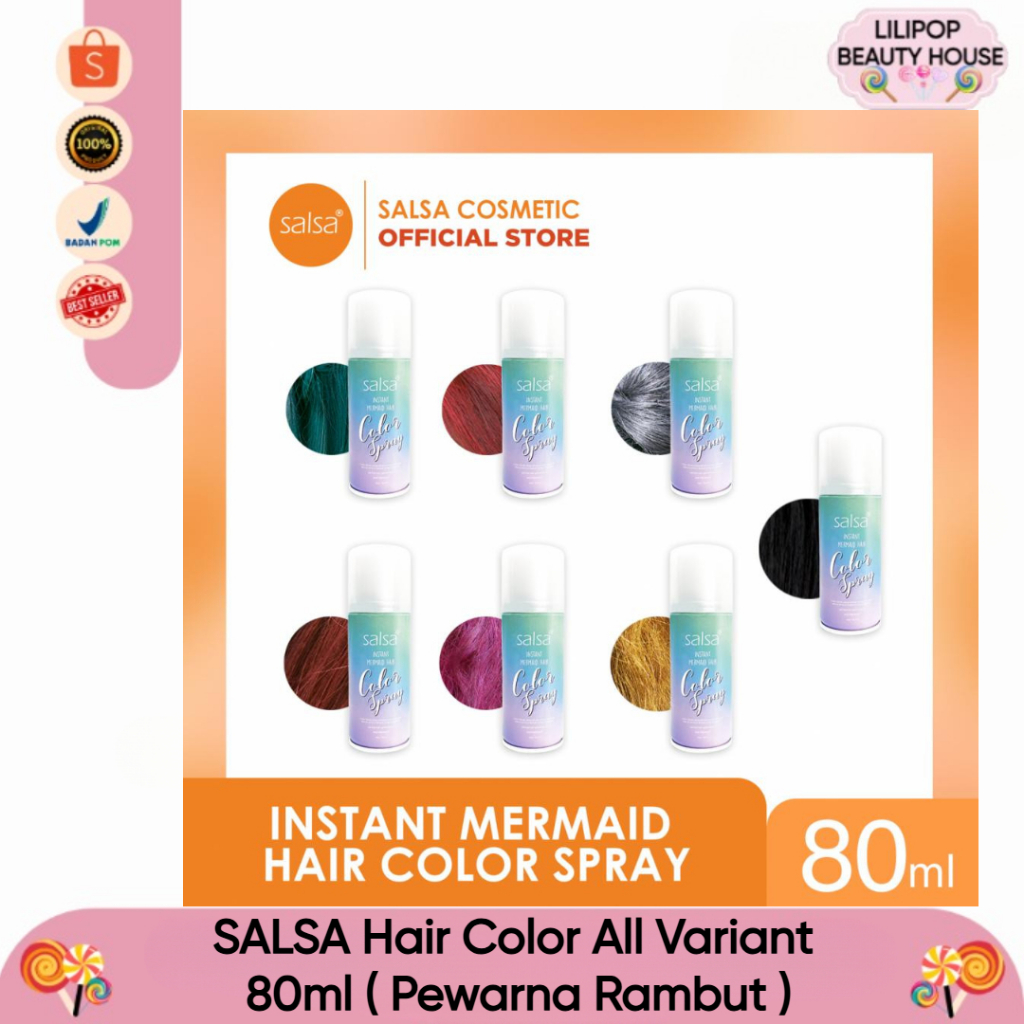 Jual SALSA Hair Color All Variant 80ml - ( Pewarna Rambut ) | Shopee ...