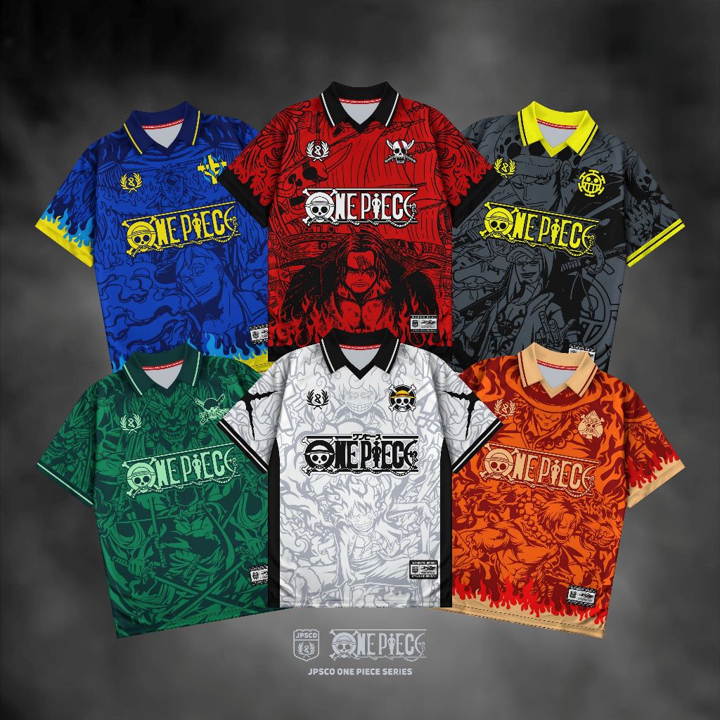 Jual JPSPORT Jersey Anime OnePiece Full Printing Sublimasi / baju ...