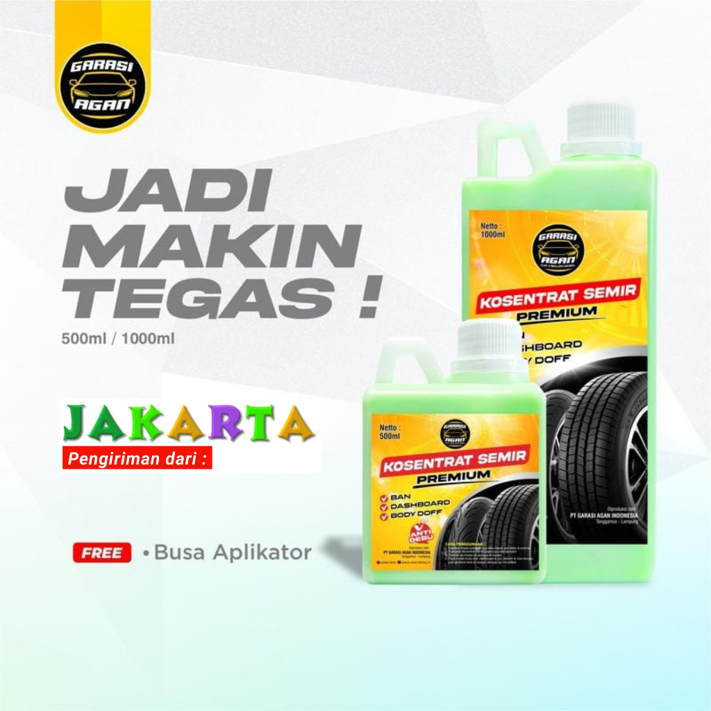 Jual GARASI AGAN JAKARTA OFFICIAL KOSENTRAT SEMIR Original 1 Liter ...