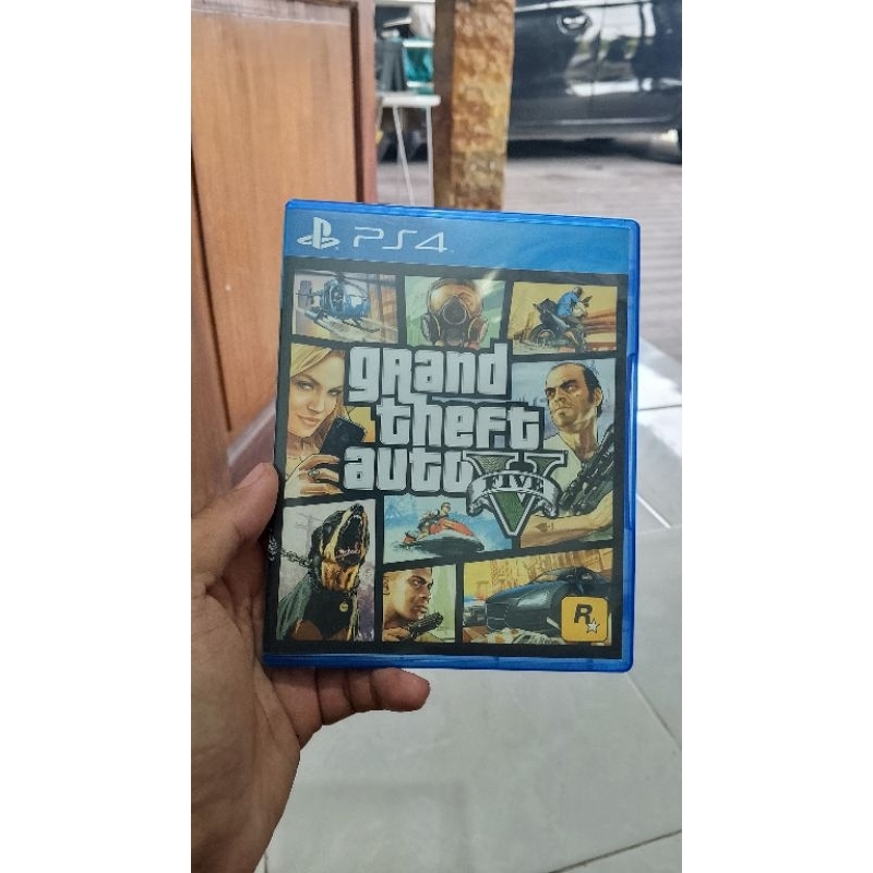 Jual Kaset PS 4 GTA V + Map | Shopee Indonesia