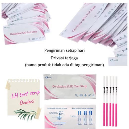 Jual Alat test ovulasi Ovulation Test LH Test strip test kesuburan ...