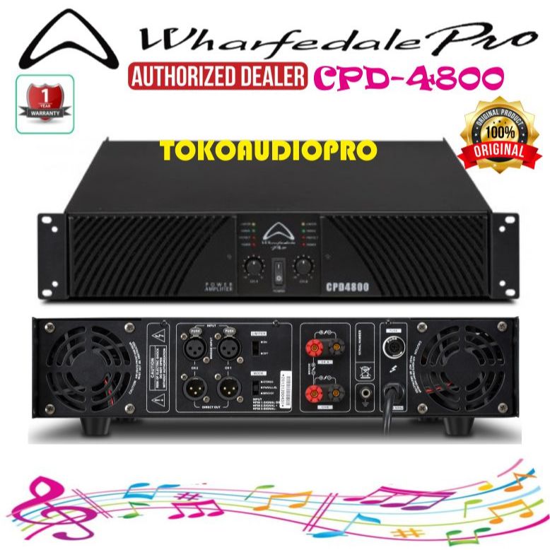 Jual Power Wharfedale CPD 4800 Power Amplifier CPD4800 | Shopee Indonesia