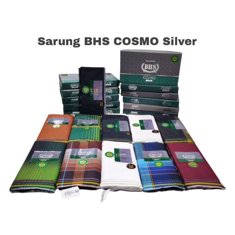 Jual Sarung BHS Cosmo Silver Gold Motif PPN PPQ PPS PRB CWP CKB | Shopee Indonesia