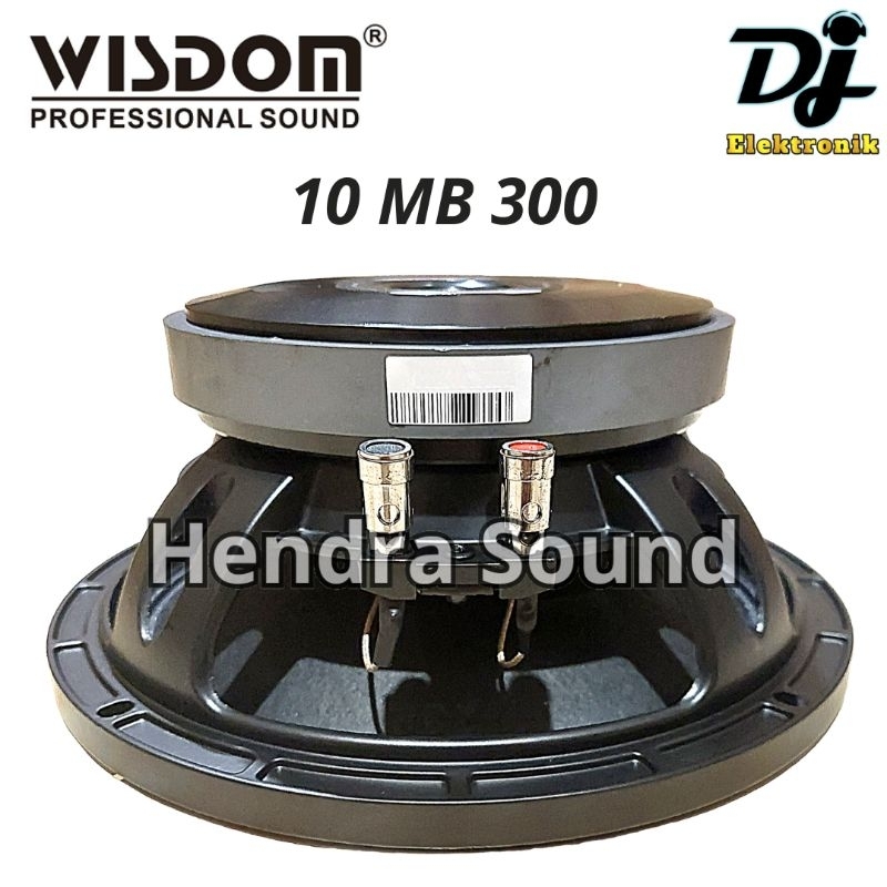 Jual WISDOM 10 MB 300 / 10 MB300 / 10MB300 - Speaker Komponen (10 inch ...