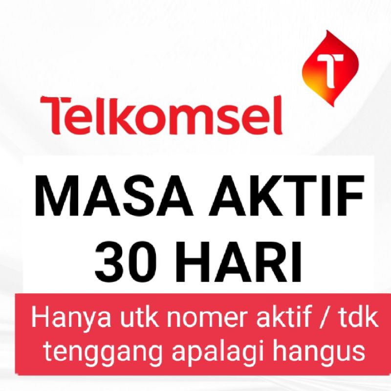 Jual Masa Aktif TELKOMSEL 30 hari | Shopee Indonesia