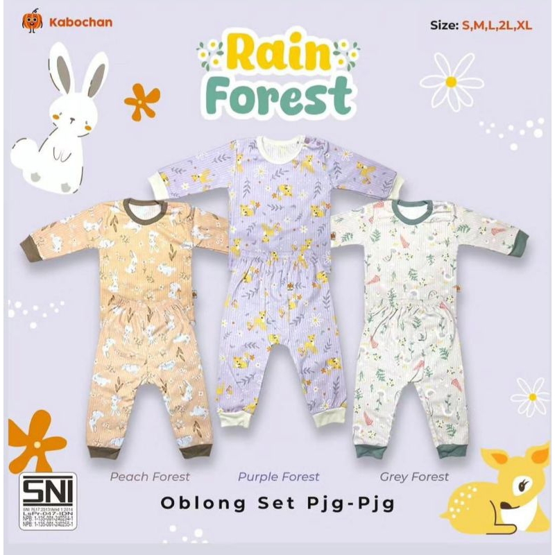 Jual Kabochan Setelan Lengan Panjang Celana Panjang | Shopee Indonesia