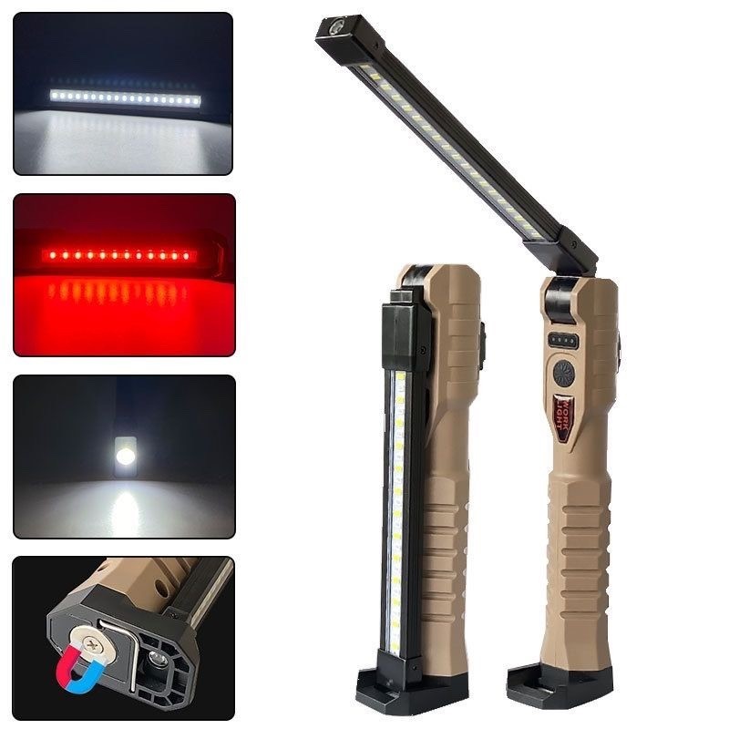 Jual Senter Magnet Portable LED Worklight COB Charger Lampu Lipat ...