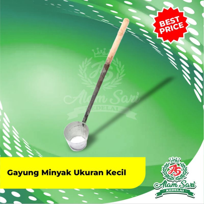 Jual Gayung Minyak Ukuran kecil kedelai alamsari | Shopee Indonesia