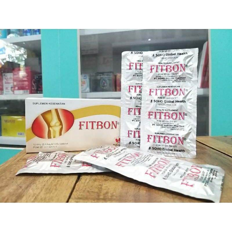 Jual FITBON 1 STRIP ISI 6 KAPLET | VITAMIN TULANG DAN SENDI | Shopee ...