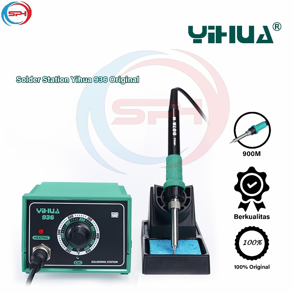 Jual YIHUA 936 Solder Station Handphone Computer Repair SOLDER IRON Station ORIGINAL | Shopee ...