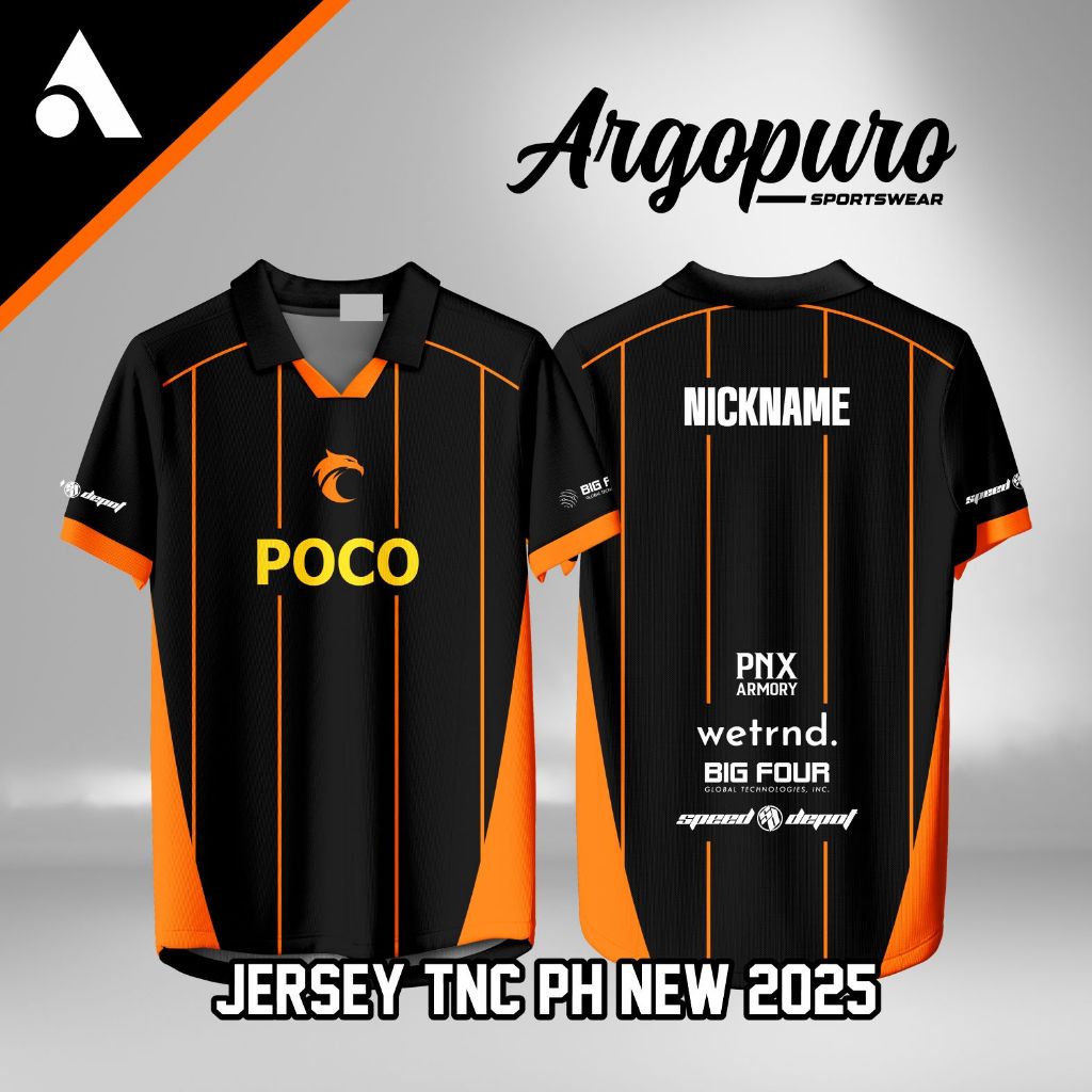 Jual Jersey TNC Pro Team 2025 Terbaru Baju Kaos Game Bisa Request Nama ...
