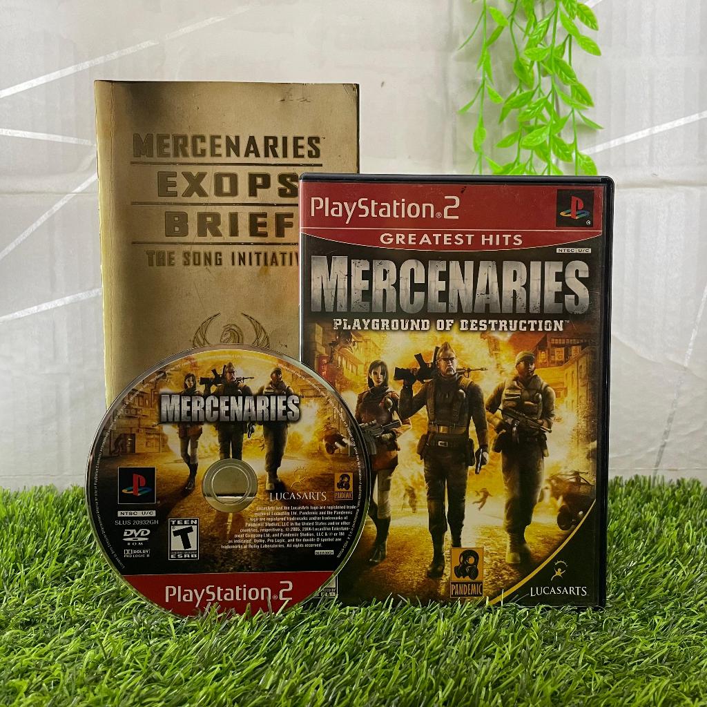 Jual Playstation PS2 - Mercenaries : Playground of Destruction NTSC-U/C ...