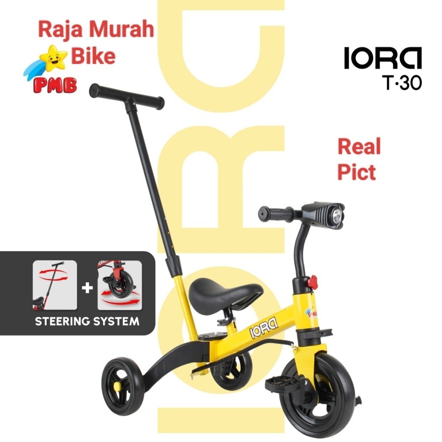Jual Sepeda Balance Bike PMB Iora T30 Sepeda Roda Tiga Pmb Iora Musik ...