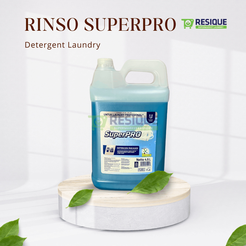Jual Resique - Rinso Superpro Deterjen Matic Cair Jerigen 4500ML ...