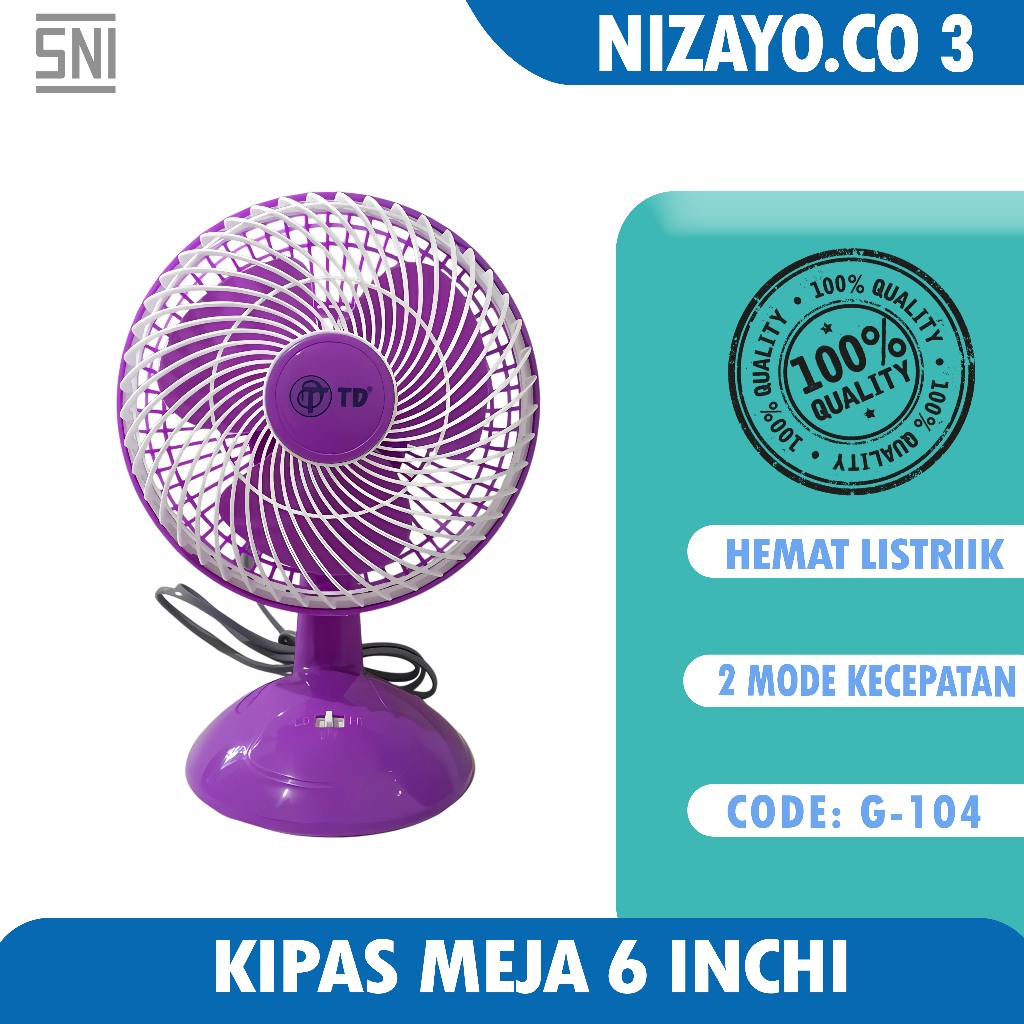 Jual Kipas mini kipas meja 6 in murah bergaransi dijamin ori | Shopee ...