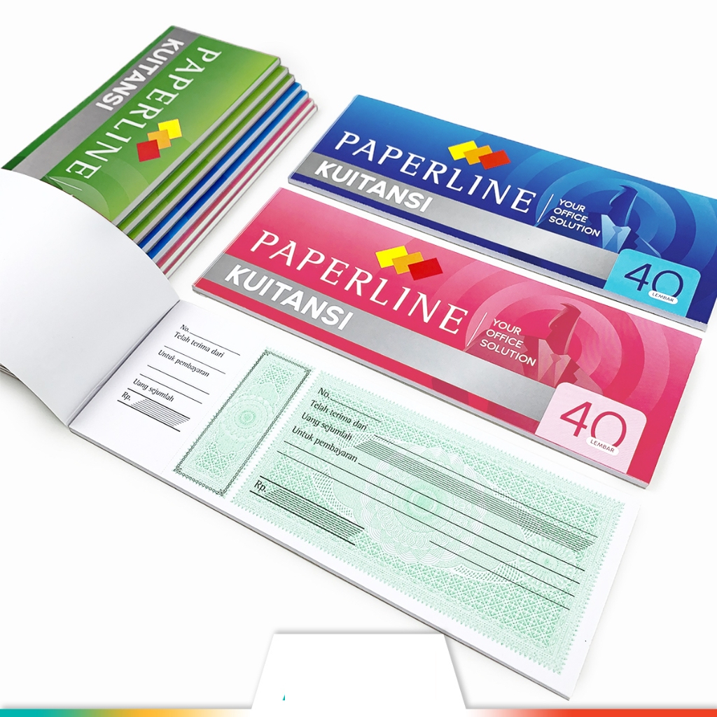 Jual kwitansi / kuitansi KT 40 M kecil buku kwitansi | Shopee Indonesia