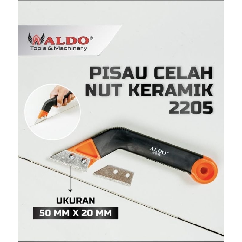 Jual Aldo Pisau Pembersih Nat Lantai Keramik / Pisau Celah Nat Keramik ...