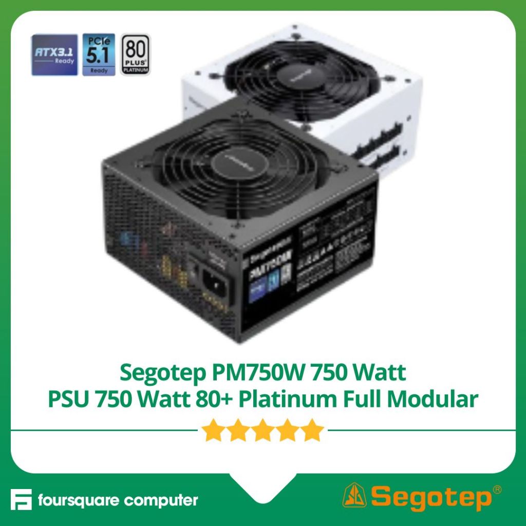 Jual Segotep PM750W PSU Power Supply 750 Watt 80 Plus Platinum Full ...