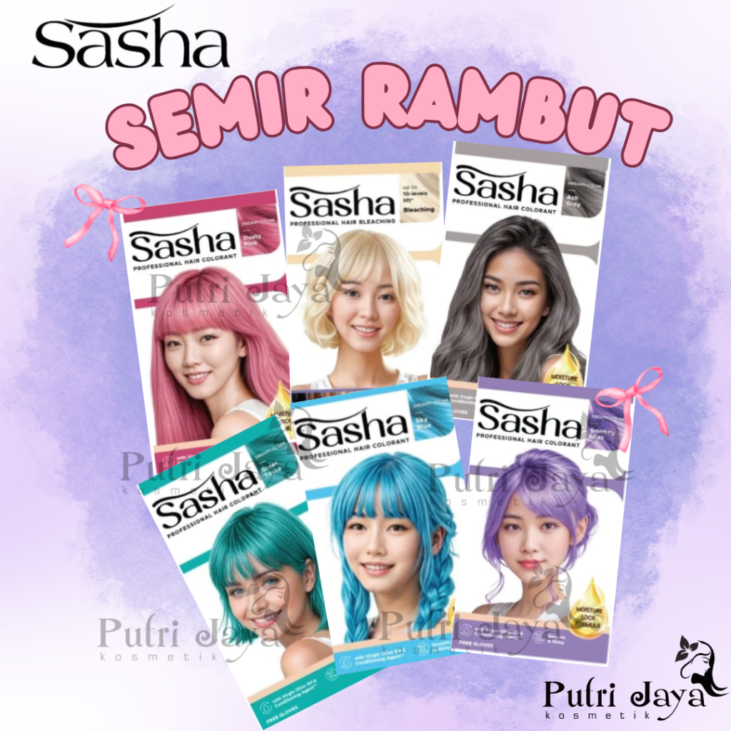 Jual SASHA Professional Hair Color | Semir Rambut Samantha 25gr KINO ...