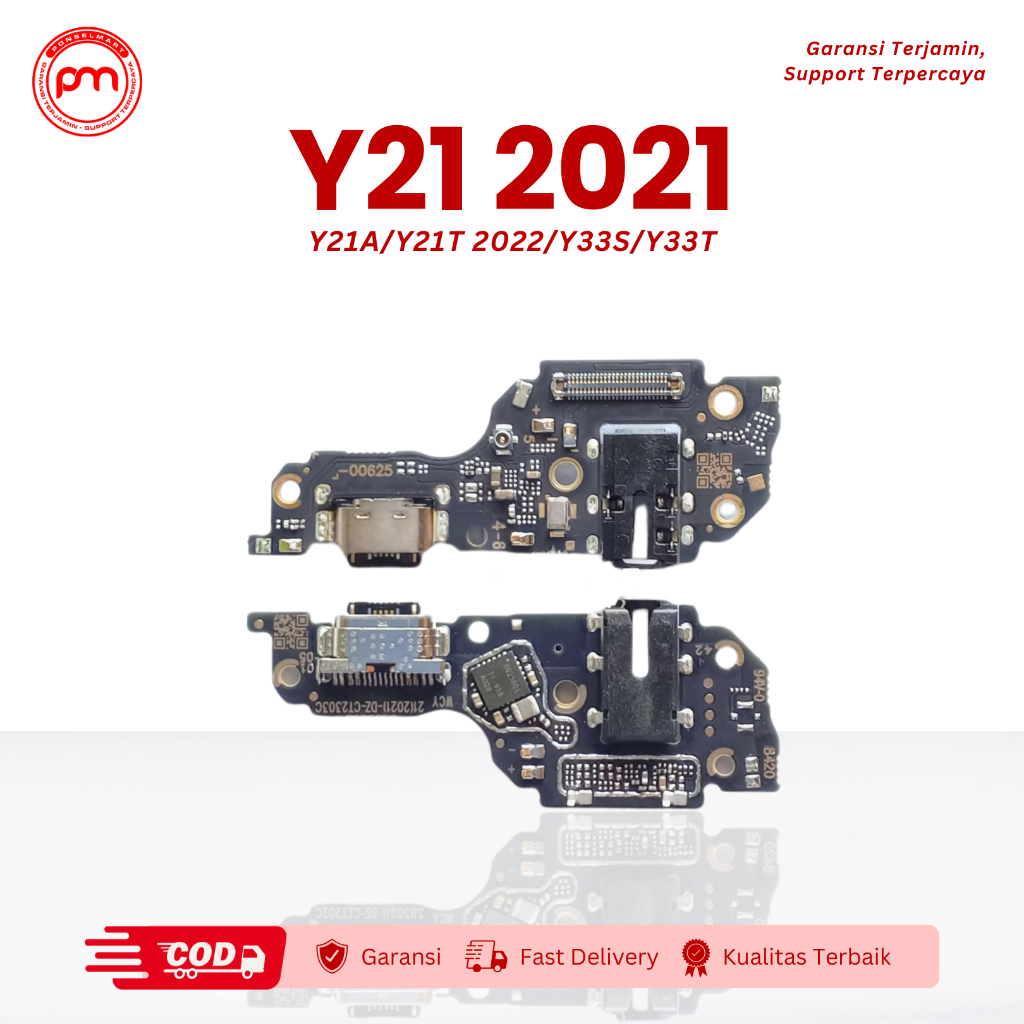 Jual UI Board Konektor Cas Vivo Y21 2021 Connector Charger Y21A Papan ...