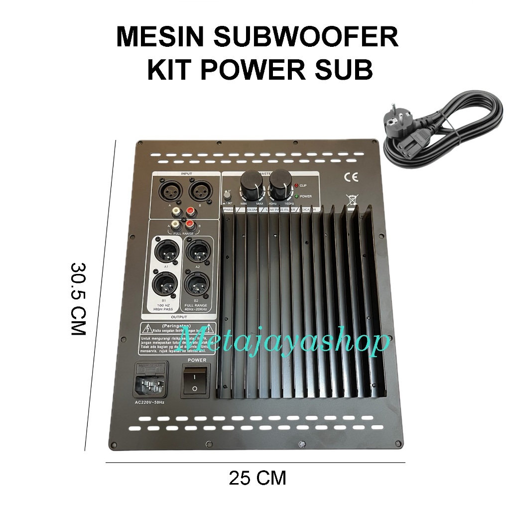 Jual Modul Power kit Subwoofer Super Bass Class AB 1000 Watt | Shopee ...