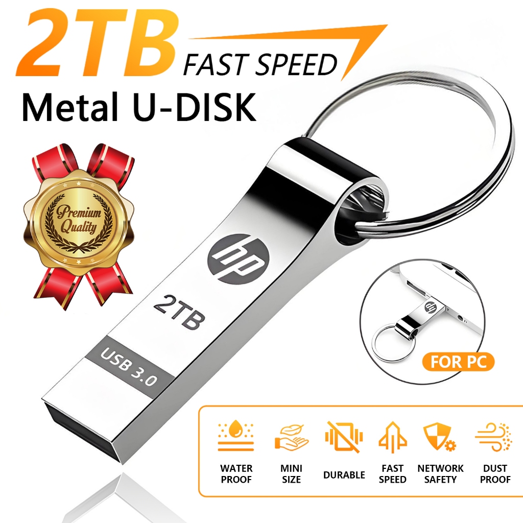 Jual HP Flashdisk 2TB/1TB Flash Drive Metal Waterproof High Speed U ...