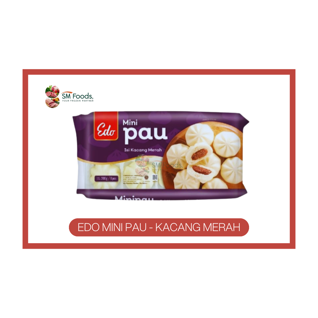 Jual EDO Mini Pau – Kacang Merah | Halal Murah Berkualitas | Shopee ...