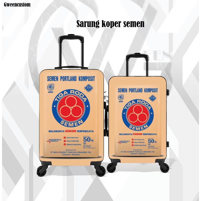 Jual Sarung koper KARUNG SEMEN TIGA RODA elastis tebal 2sisi | Shopee ...