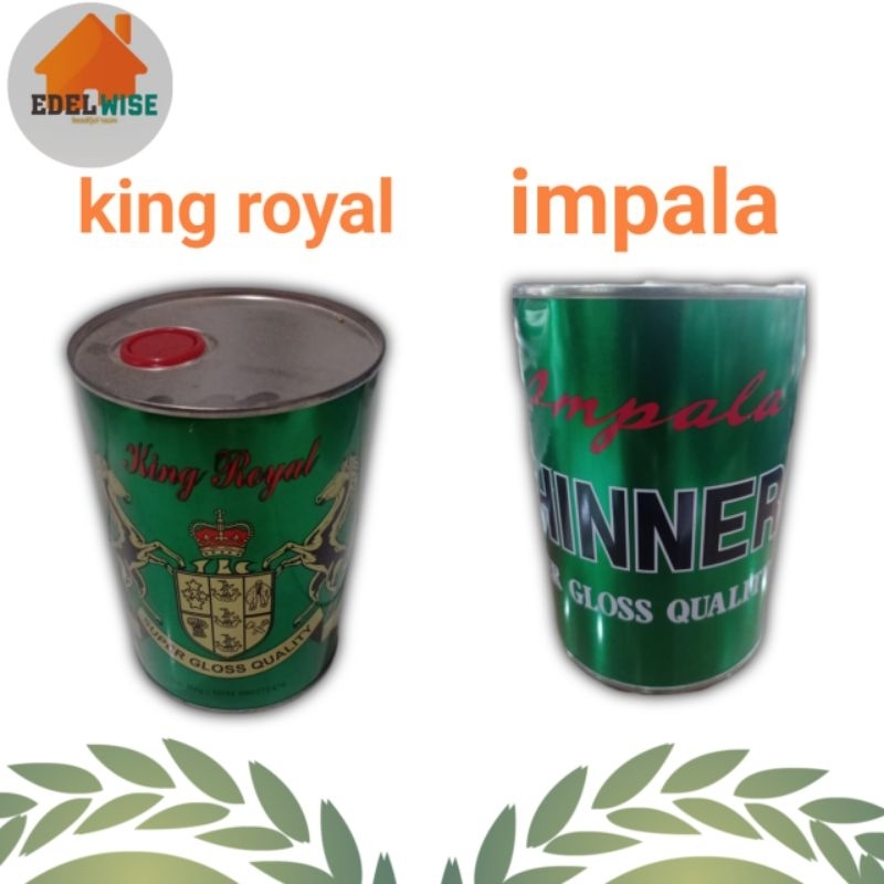 Jual thiner impala thiner premium kaleng thiner pengencer king royal ...