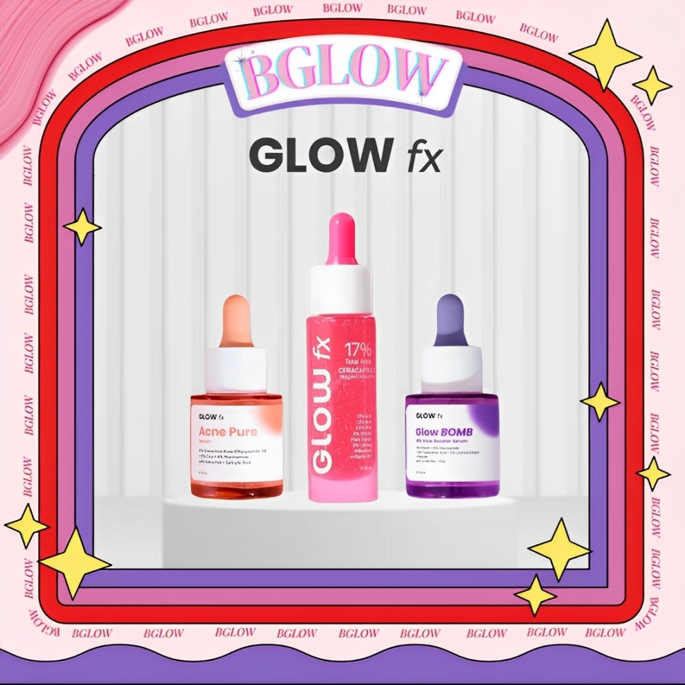 Jual GLOW FX Glow Bomb Serum | Acne Pure Serum | peeling serum Serum ...