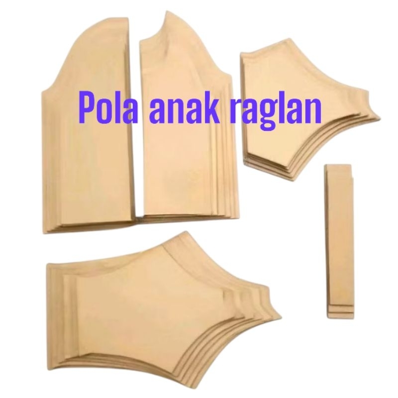 Jual POLA KAOS RAGLAN ANAK (BERISI 6 UKURAN) | Shopee Indonesia