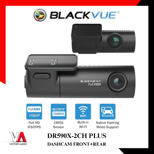 Jual Dashcam Front + Rear BlackVue DR590X-2CH Plus Full HD Dash Cam Wifi Original | Shopee Indonesia