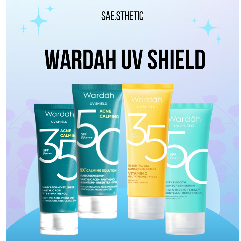 Jual WARDAH UV SHIELD | Wardah Sunscreen | Wardah Acne Calming | Wardah ...