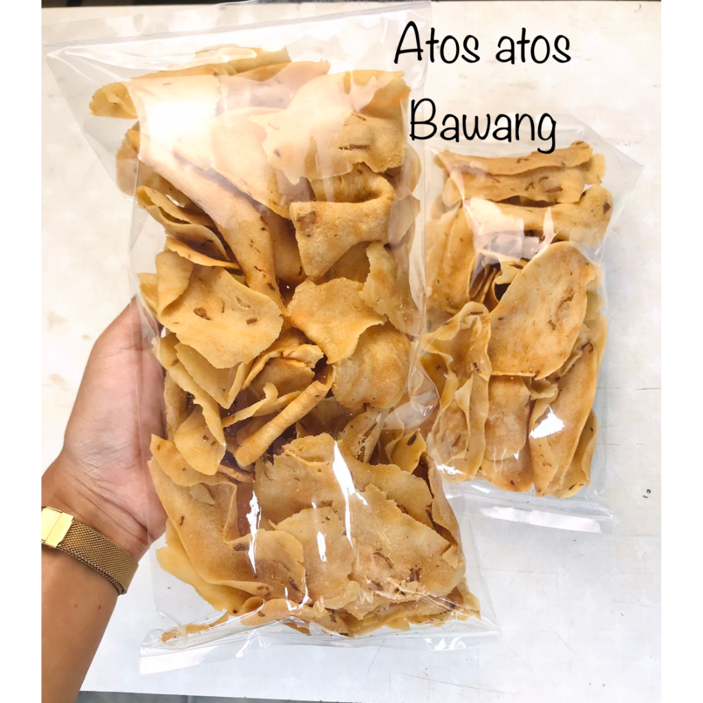 Jual Atos Atos Bawang 500gr 250gr Kripik Atoz Salatiga | Shopee Indonesia