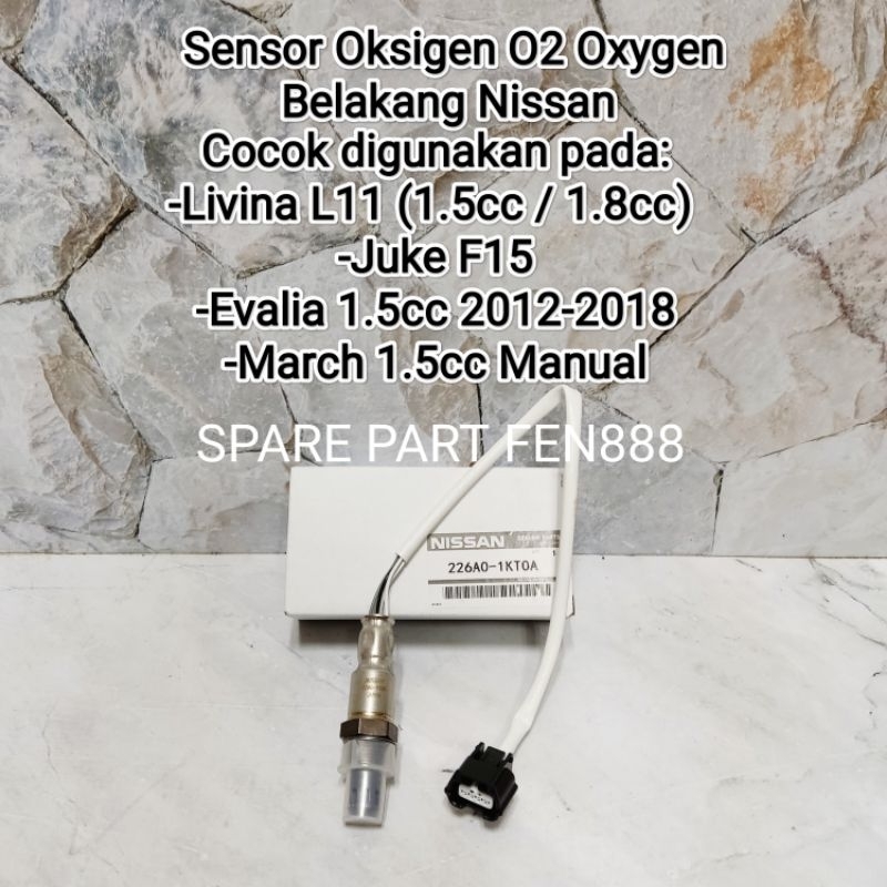 Jual Sensor Oksigen O2 Oxygen Belakang Nissan Juke F15 2010-2018 ...