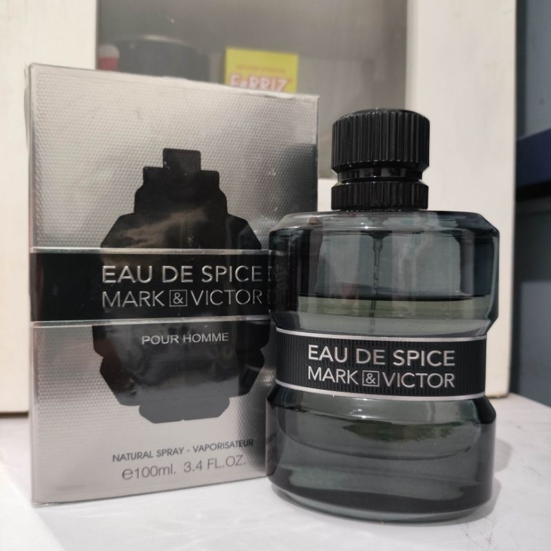 Jual Parfum / Perfume Fragrance World Eau De Spice Mark & Victor ...