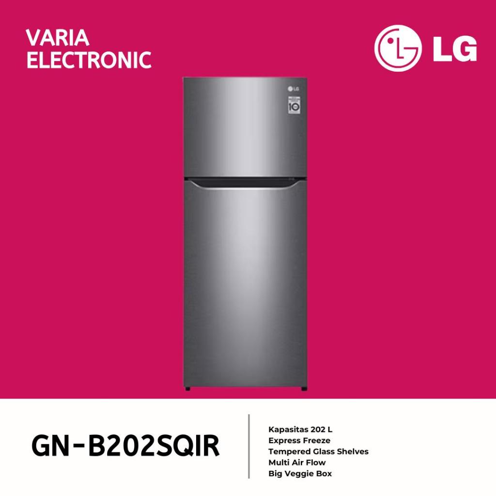 Jual Kulkas LG 2 Pintu GN-B202SQIR Kapasitas 202 Liter | Shopee Indonesia