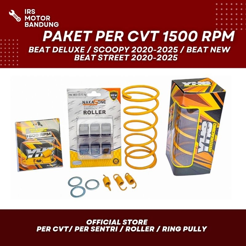 Jual Paketan Upgrade Cvt Beat Deluxe Scoopy 2020-2025 Beat Street 2020 ...