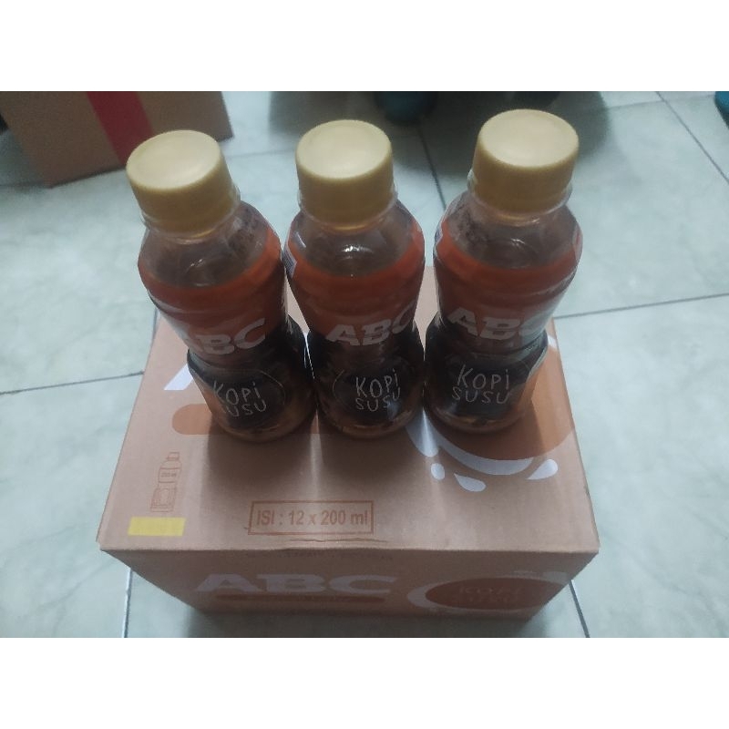 Jual ABC RTD/Kopi ABC Susu Botol ( 1 Dus isi 12 btl ) | Shopee Indonesia