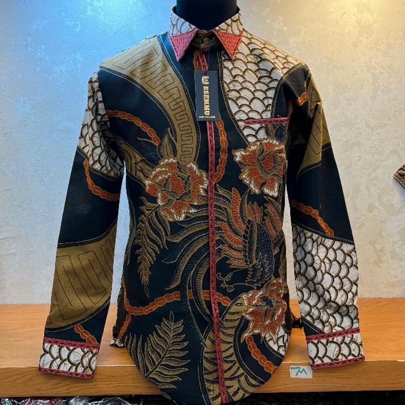 Jual KEMEJA BATIK SMOCK SEMIJAS DOBBY LAPIS DOUBLE FURING SUPER PREMIUM ...