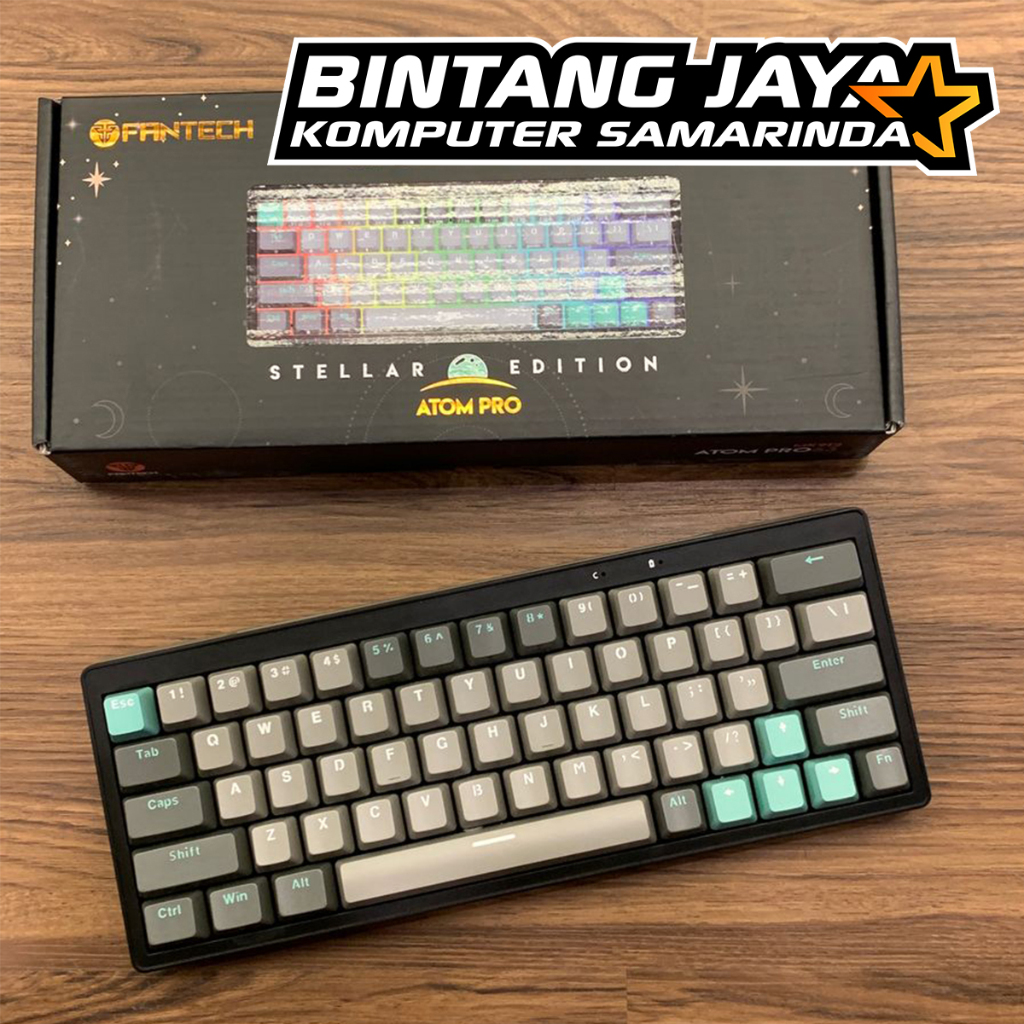 Jual Keyboard Gaming Mechanical Wireless FANTECH ATOM PRO63 MK912 ...