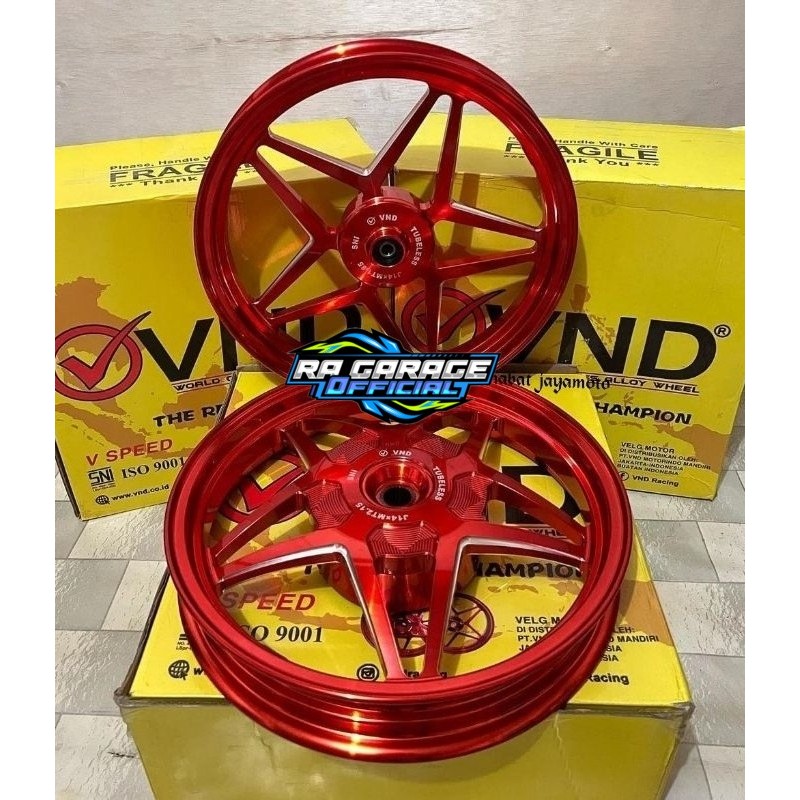 Jual VELG RACING VND V SPEED GEN 1 BEAT SCOOPY GENIO VARIO 110 VARIO 125 VARIO 150 VARIO 160 F ...