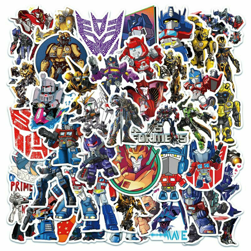 Jual Stiker Transformers Stiker Pack Transformers Stiker Helm Stiker ...