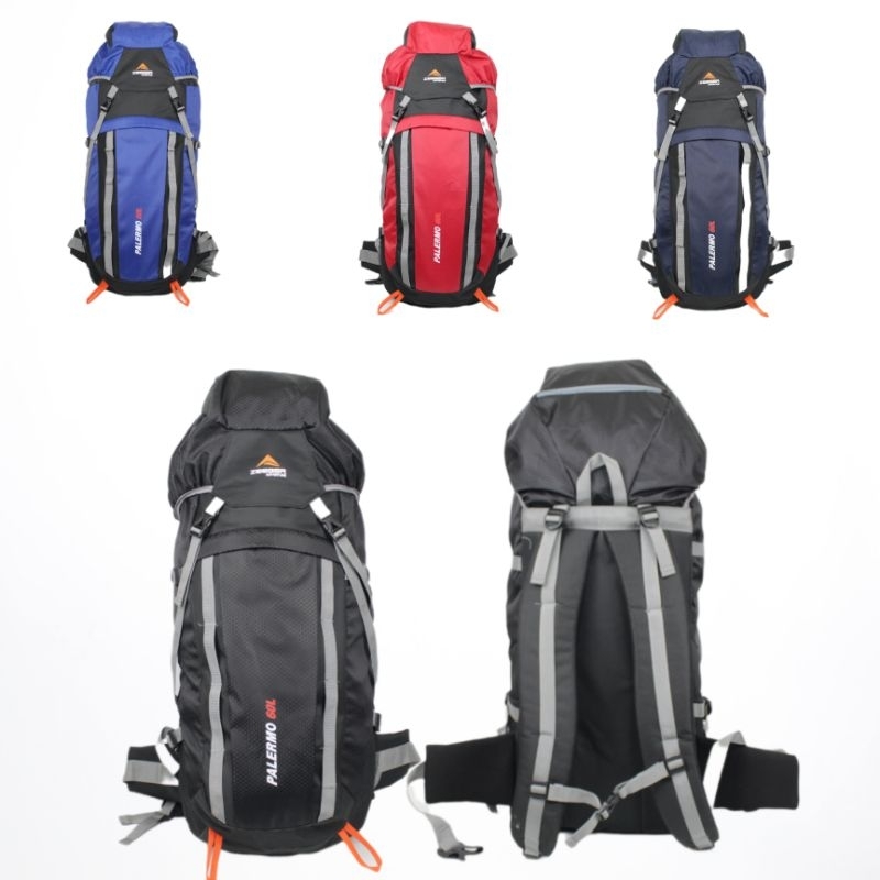 Jual Rizalbagstore - Tas Gunung 60 Liter elextra Frame + fiber # Tas Hiking Tas Carrier Outdoor ...