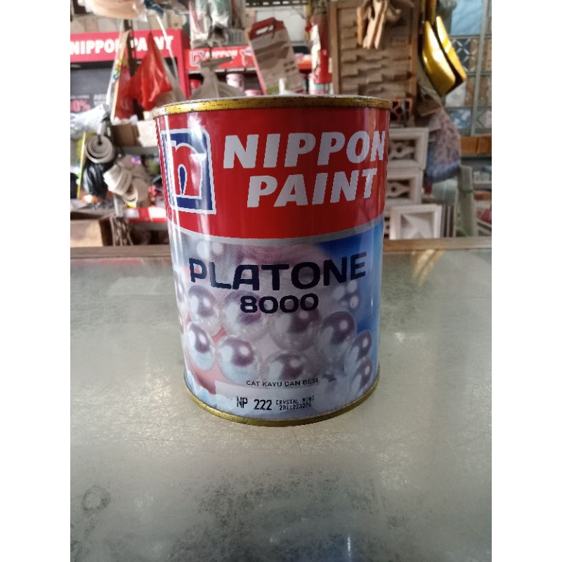 Jual Nippon paint Planton 8000 cat kayu dan besi 0,85 Liter cet minyak ...