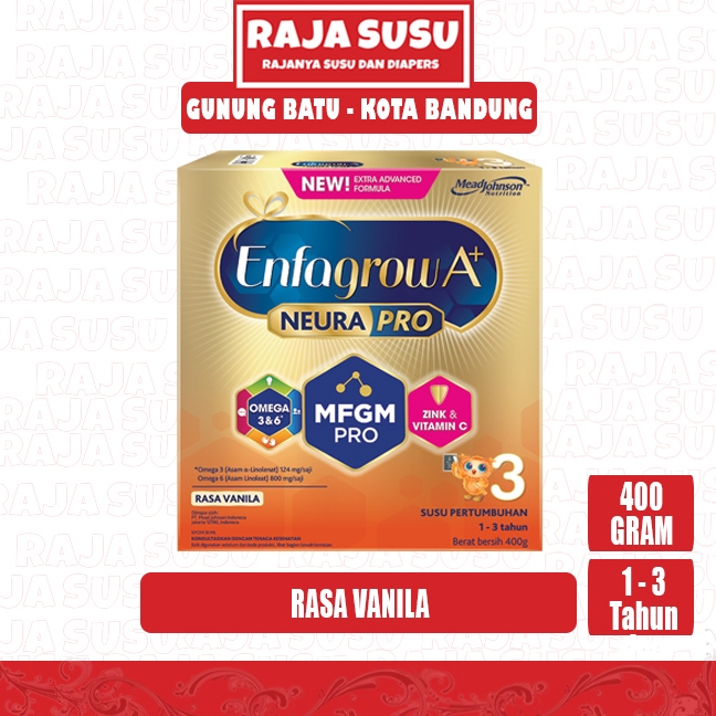 Jual ENFAGROW A+ 3 VANILA 400 GR - RAJA SUSU | Shopee Indonesia